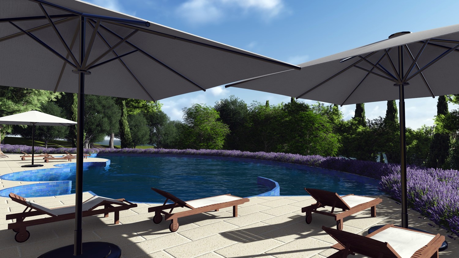 Conceptual landscape design project with the detailed valorisation of ...